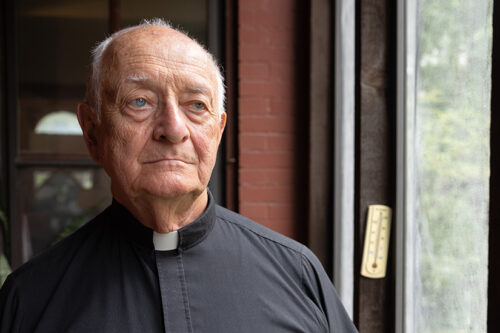 The Church in the chamber: Retired priest accompanied Johnny Johnson ...