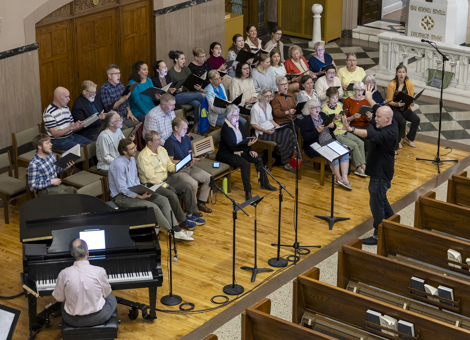 Music ministry at St. Margaret of Scotland works in concert with the ...